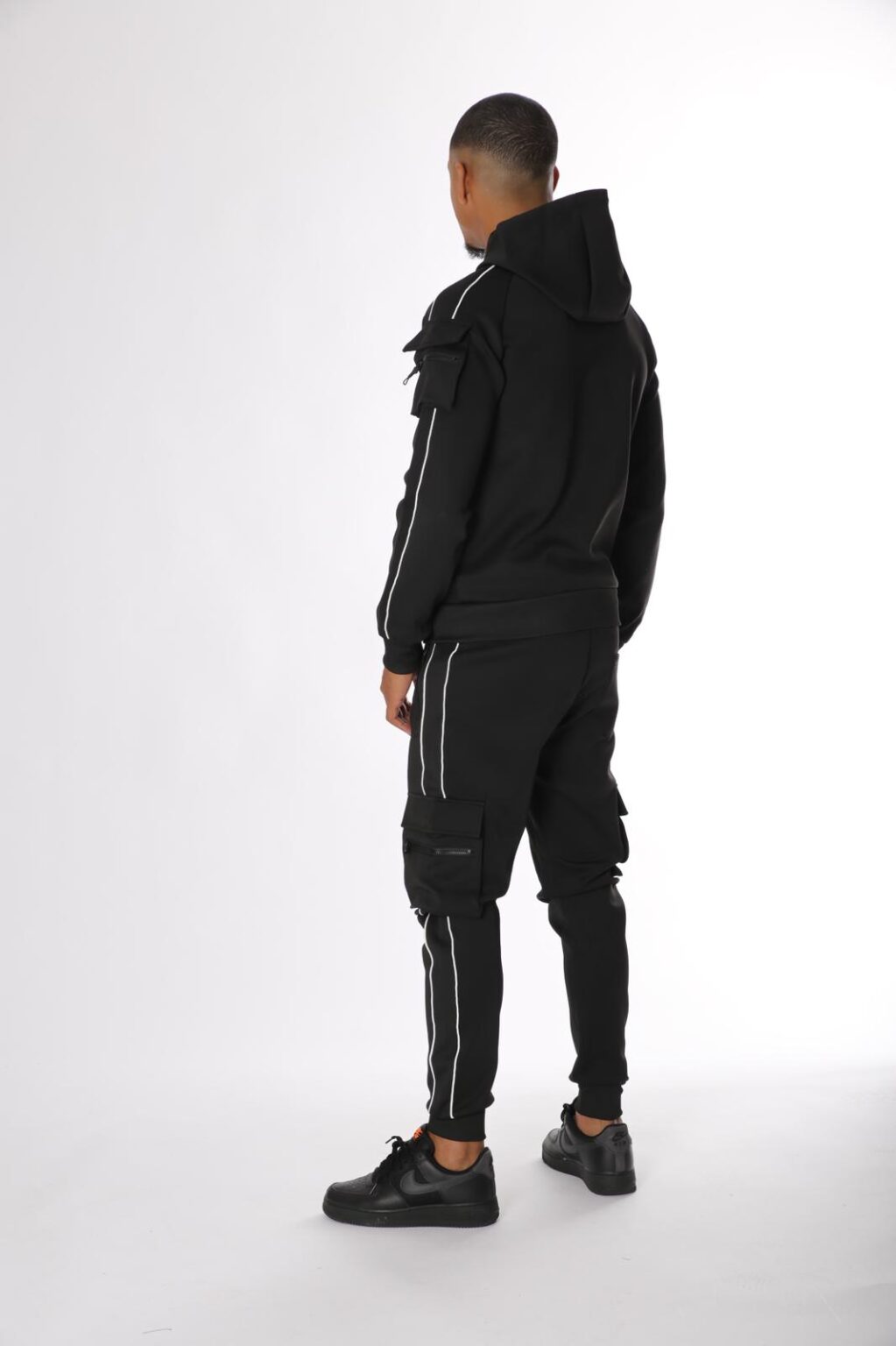 Zayne Reflective Striped Tracksuit – Double Stitch Clothing